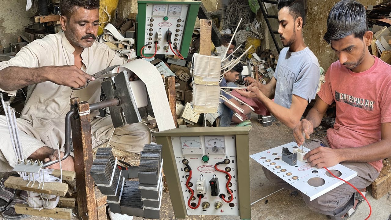 Amazing Manufacturing Process of Truck Battery Charger | Complete ...