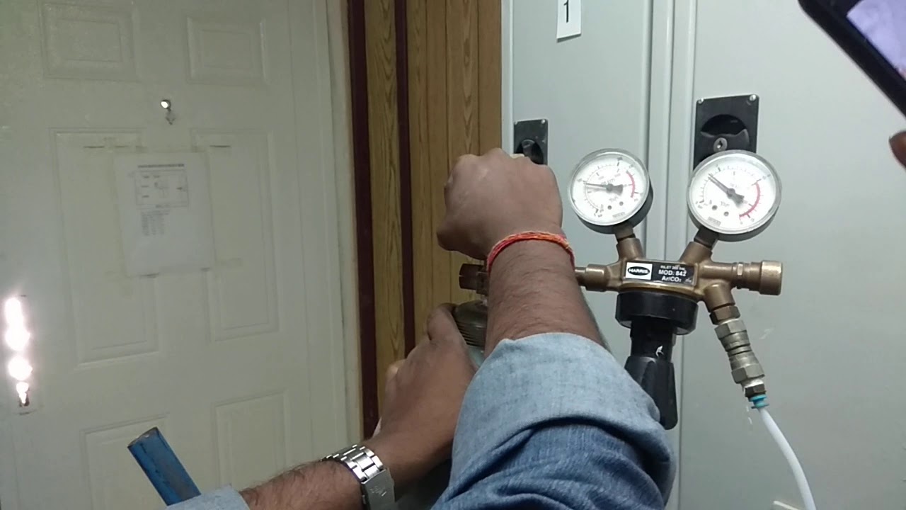 How to operate Argon Gas cylinder For OES PMI Machine Part-3 30-06-2020 ...