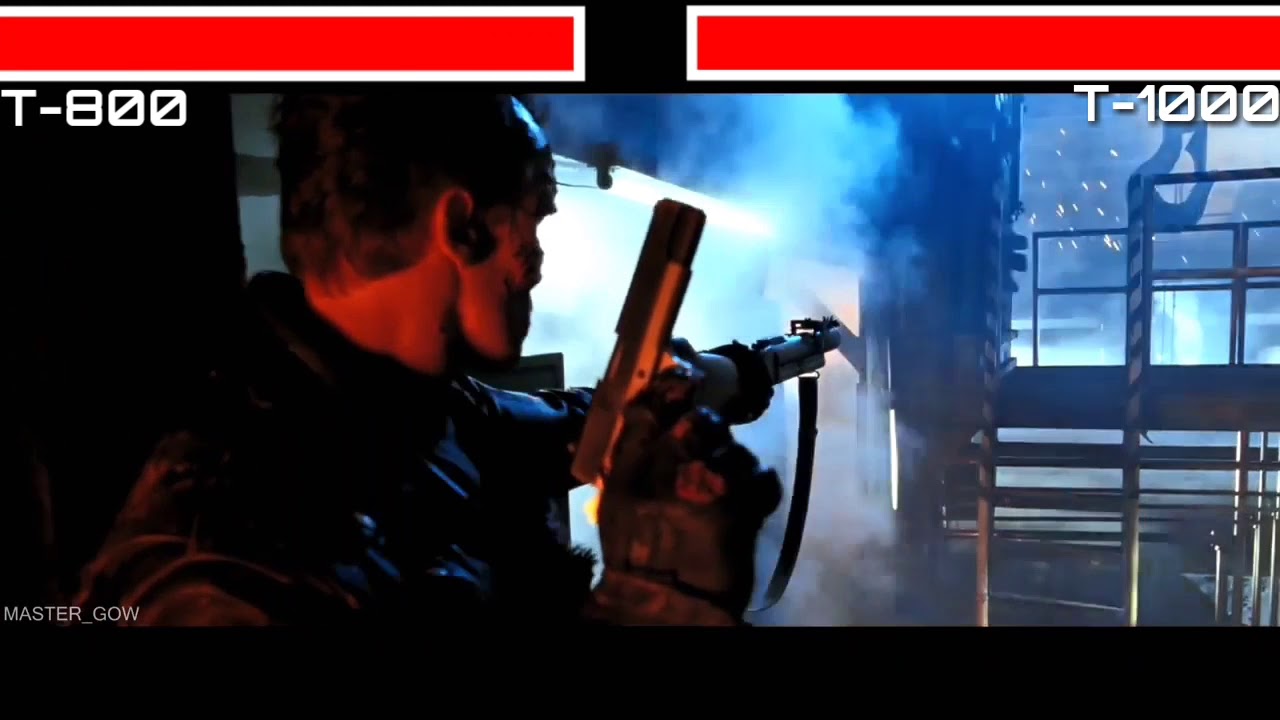 Terminator Judgment Day [FINAL BATTLE] With HealthBars Part (1/2) HD ...