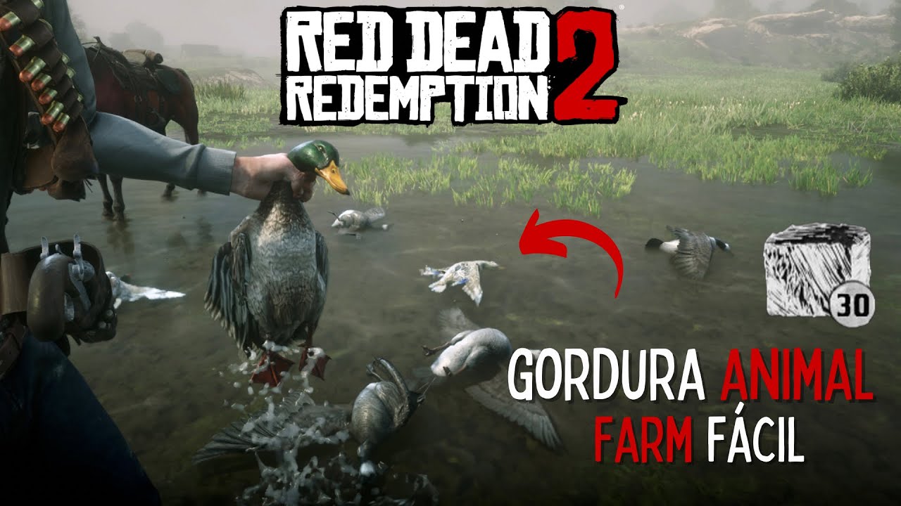FARM de GORDURA ANIMAL fácil! - Red Dead Redemption 2 - YouTube