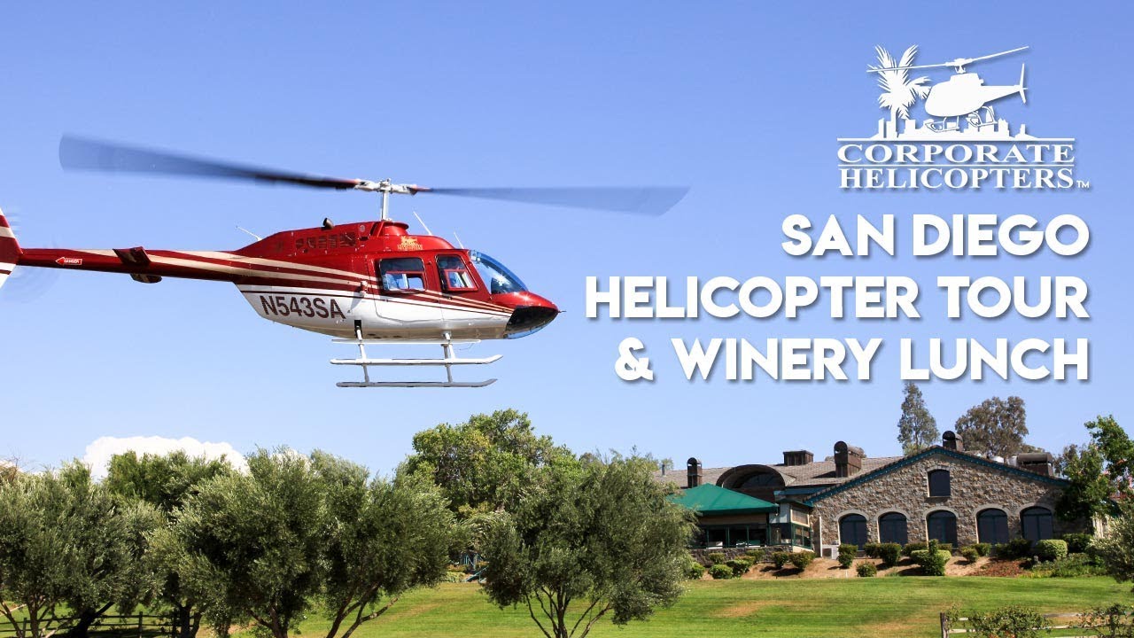 San Diego Helicopter Tour & Winery Lunch: Corporate Helicopters of San ...