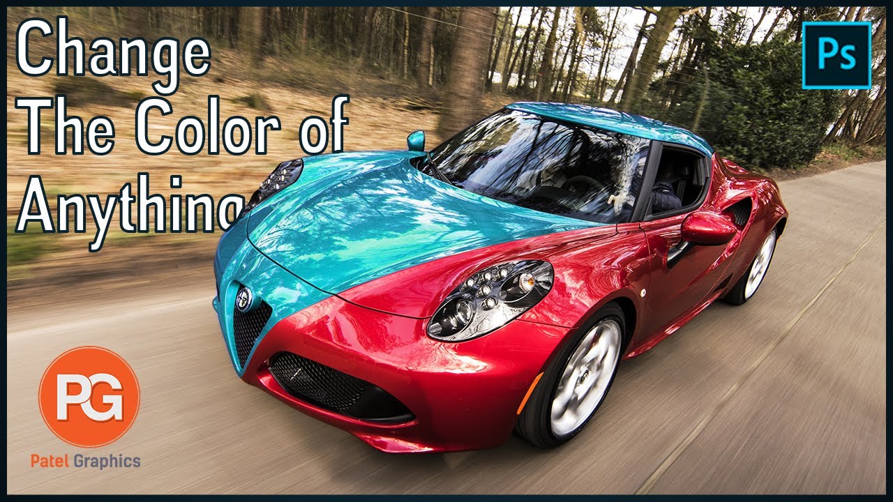 How to Change the Color of Anything in Photoshop || Photoshop Tutorial ...