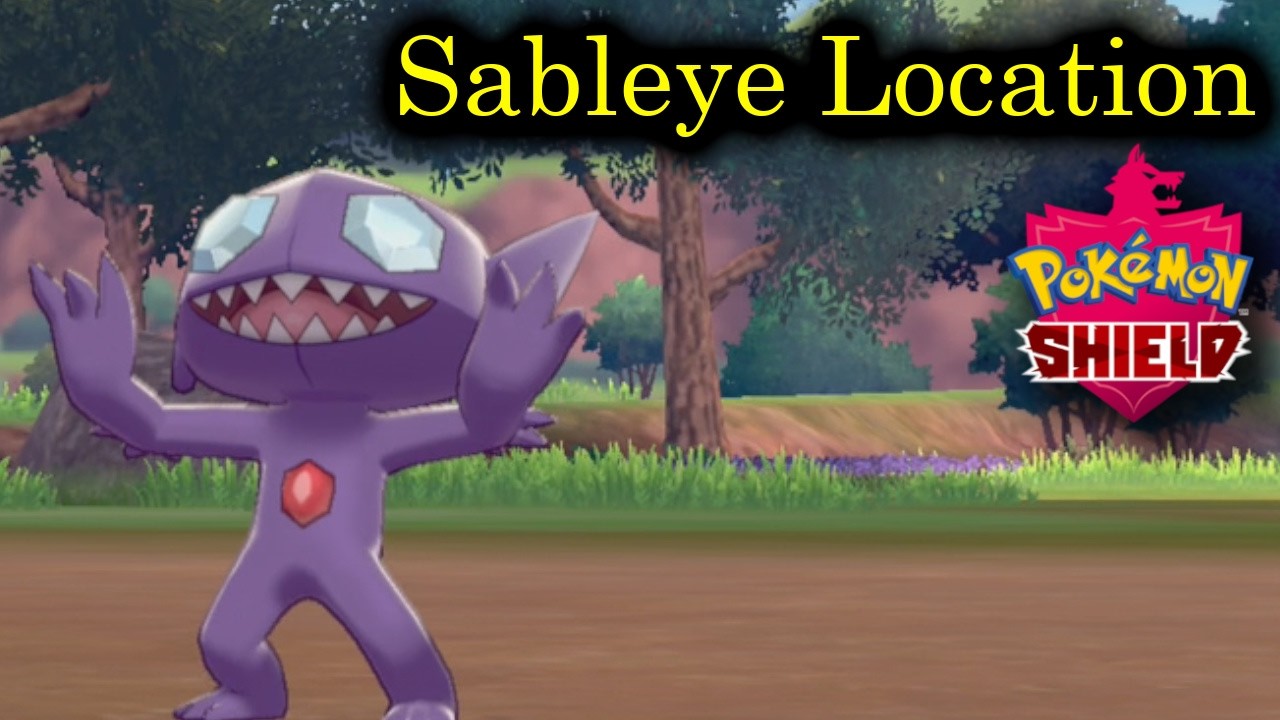 Pokemon Shield - Where to Find Sableye - YouTube