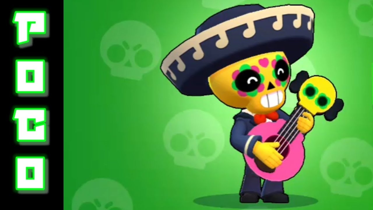 Mengulas skill POCO Brawler bergitar - Brawl Stars - YouTube
