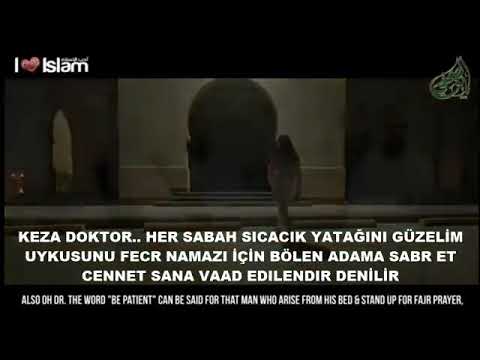 SABIR EDİN SİZE VADEDİLEN CENNETİDİR