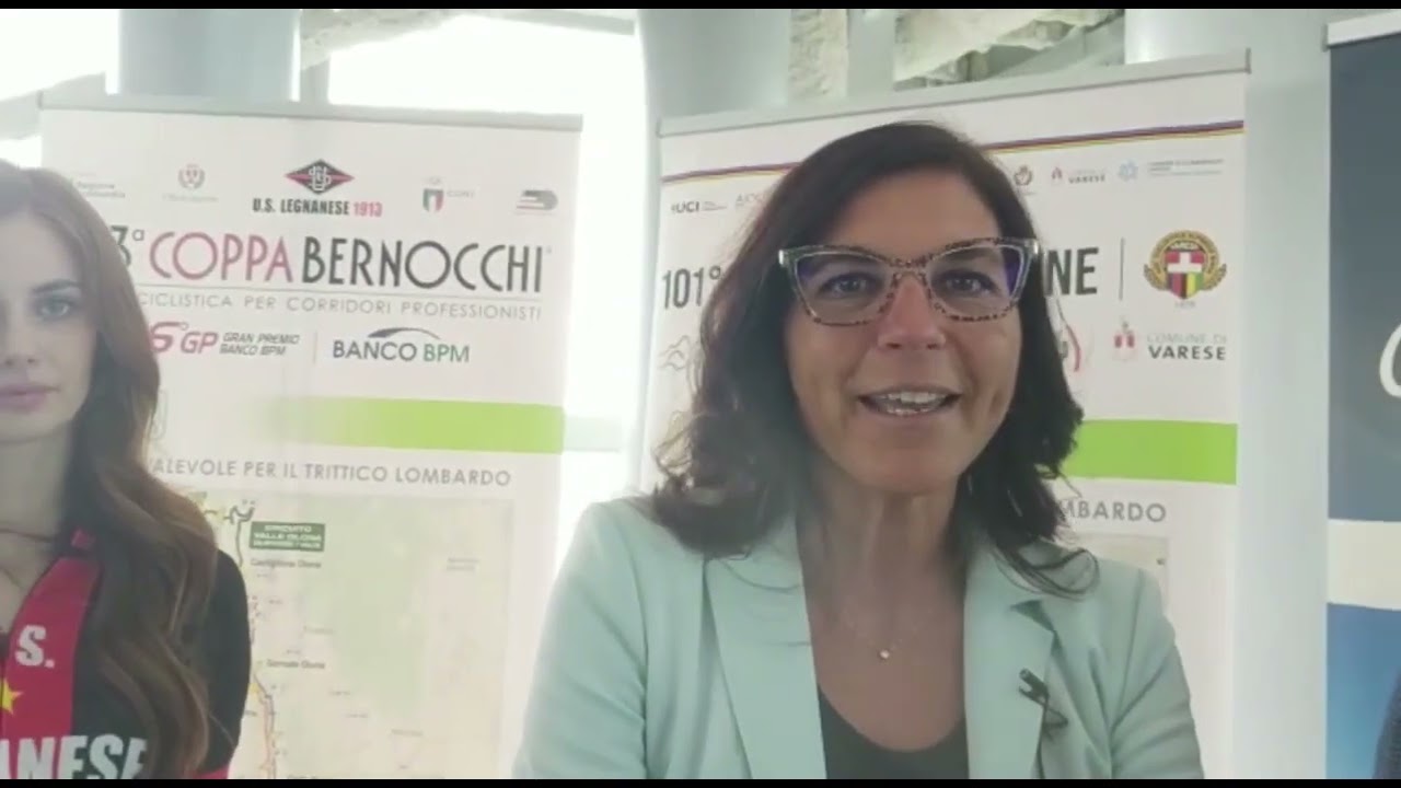 Presentazione Coppa bernocchi: parla Francesca Brianza, vicepresidente ...