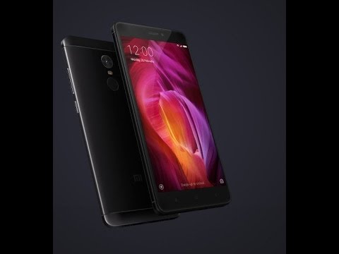 The First MI Note 4 Matte Black In India Unboxing - YouTube