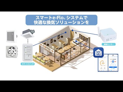 スマートe-Floシステム「換気扇IoT連携」紹介動画 - YouTube
