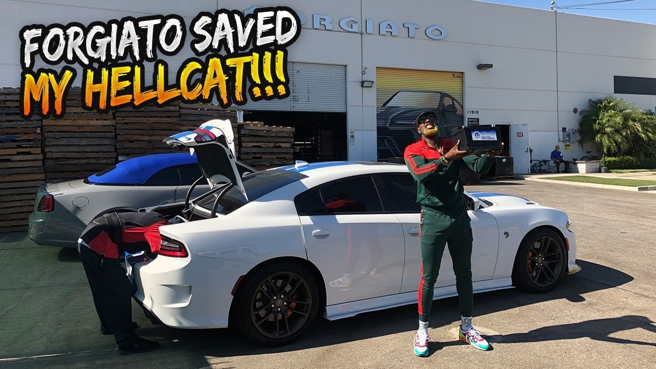 MY HELLCAT BROKE DOWN AT THE FORGIATO FACTORY - YouTube