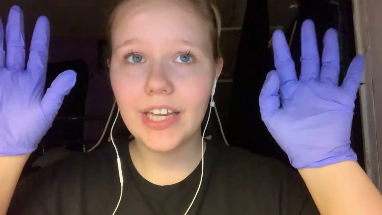 ASMR rose water facial treatment - YouTube