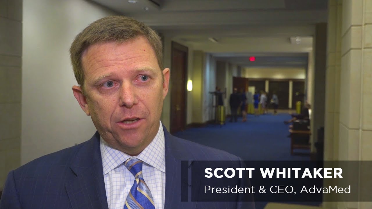 AdvaMed CEO, Scott Whitaker, on Hiring a Veteran - YouTube