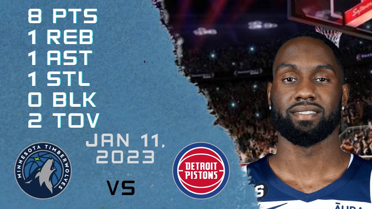 Jaylen Nowell NBA Player Highlights 11-01-2023 TIMBERWOLVES vs PISTONS ...
