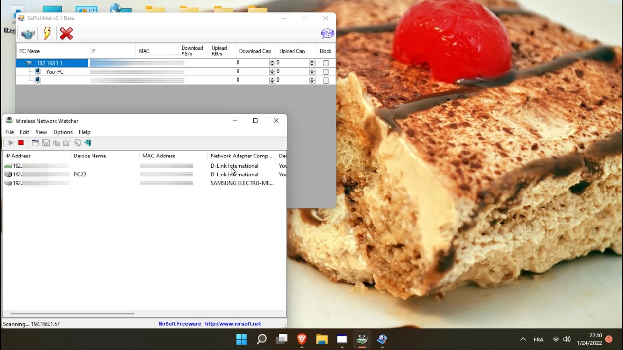 Speed up Selfish net in detecting other devices - YouTube
