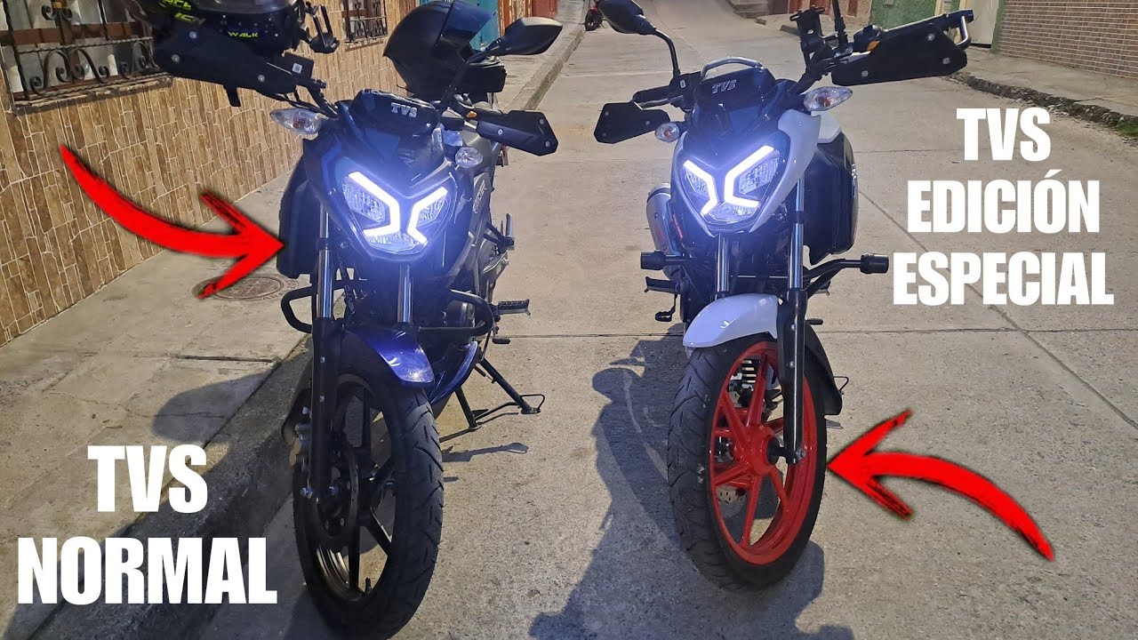😱TVS RAIDER 125 Normal Y TVS RAIDER EDICIÓN ESPECIAL Cual es la ...