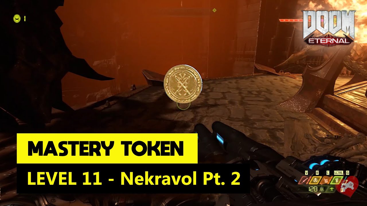 Nekravol Part 2 (level 11) - Mastery Token Location | DOOM Eternal ...