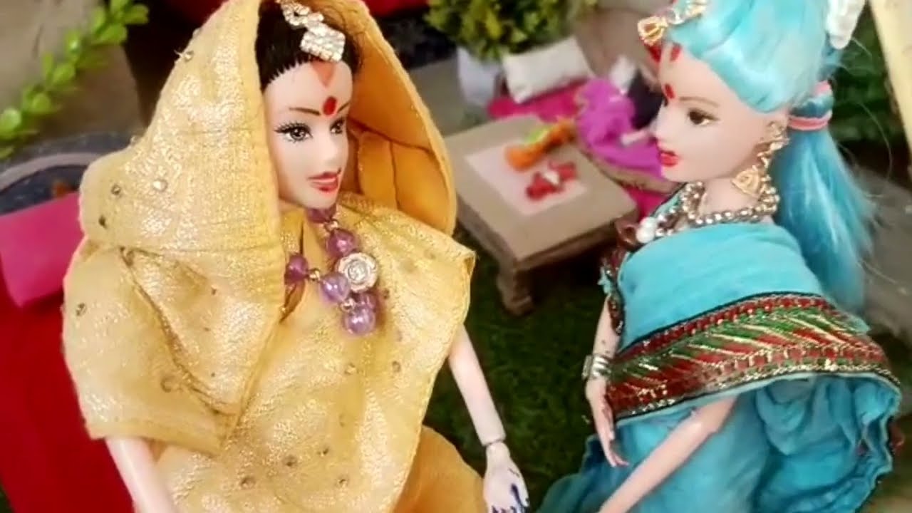 रेखा कि कहानी पार्ट -88 Barbie Indian village routine / Rekha ki kahani ...