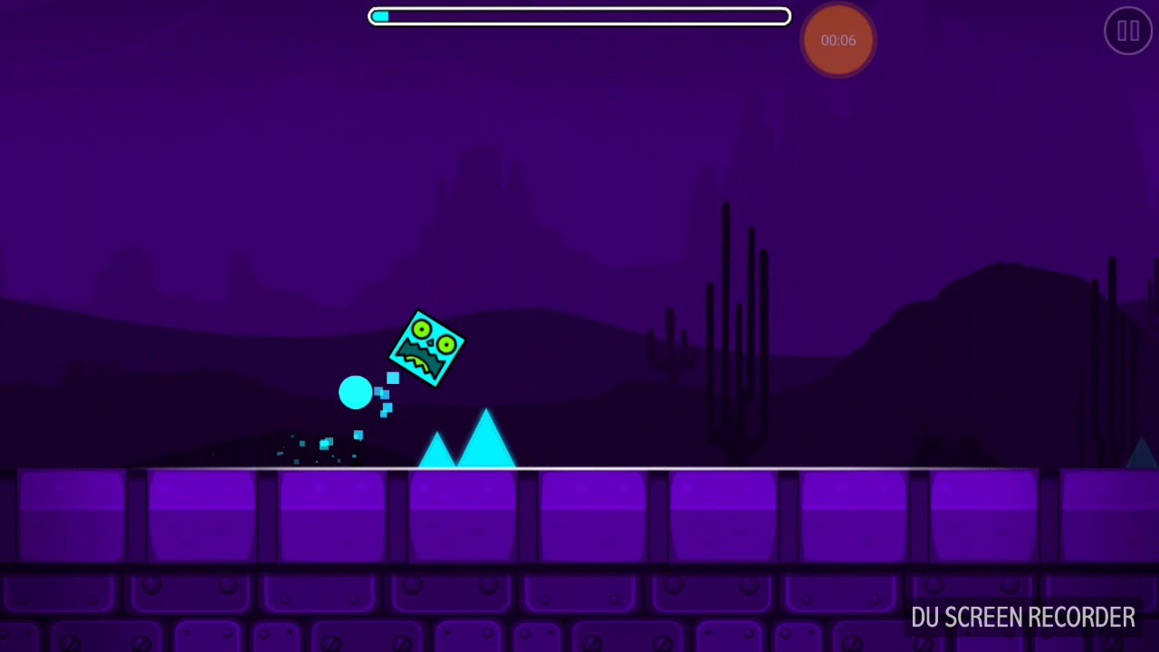 Geometry dash sub zero press start - YouTube