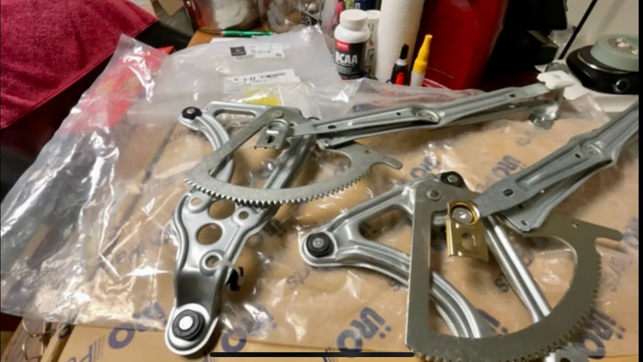 Mercedes W126 all MD & MY replacement Window Lifter / Regulator and the ...