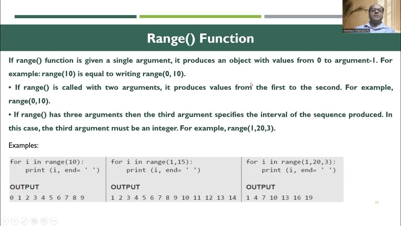 Looping and Branching Statement in Python Programming - YouTube