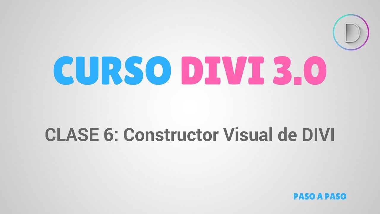 Curso de DIVI 3.0 - #6: Introducción al Constructor Visual de DIVI - YouTube