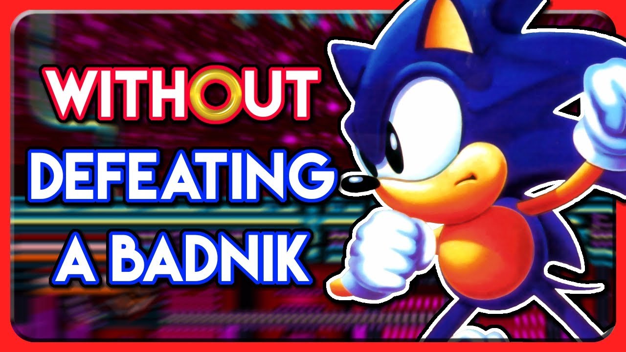 Can You Beat Sonic CD WITHOUT Defeating a Badnik? - YouTube