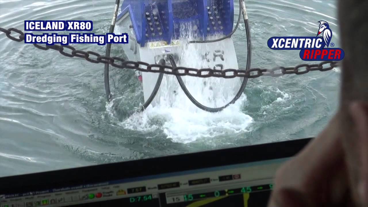 Iceland XR80 Dredging Fishing Port - Xcentric Ripper - YouTube