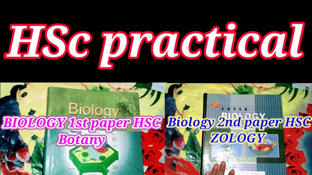 Biology practical HSC -BOTANY + ZOOLOGY - YouTube