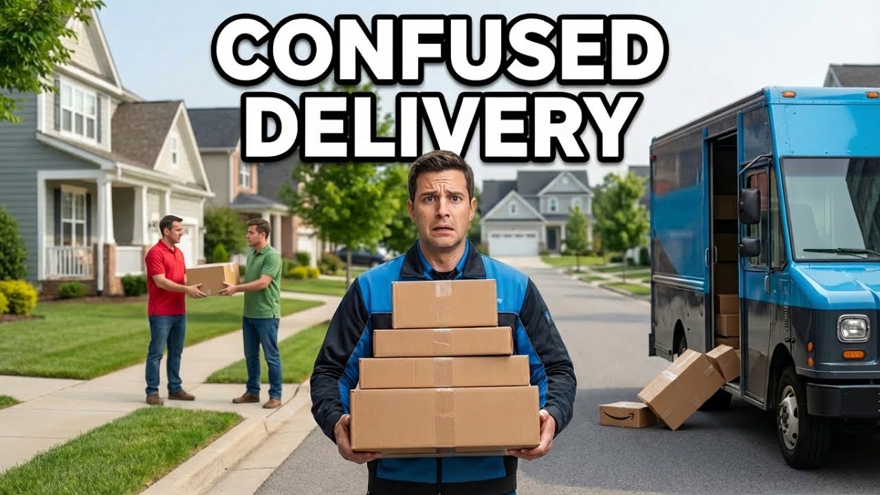 When Amazon Delivery Becomes A Safety Issue - YouTube