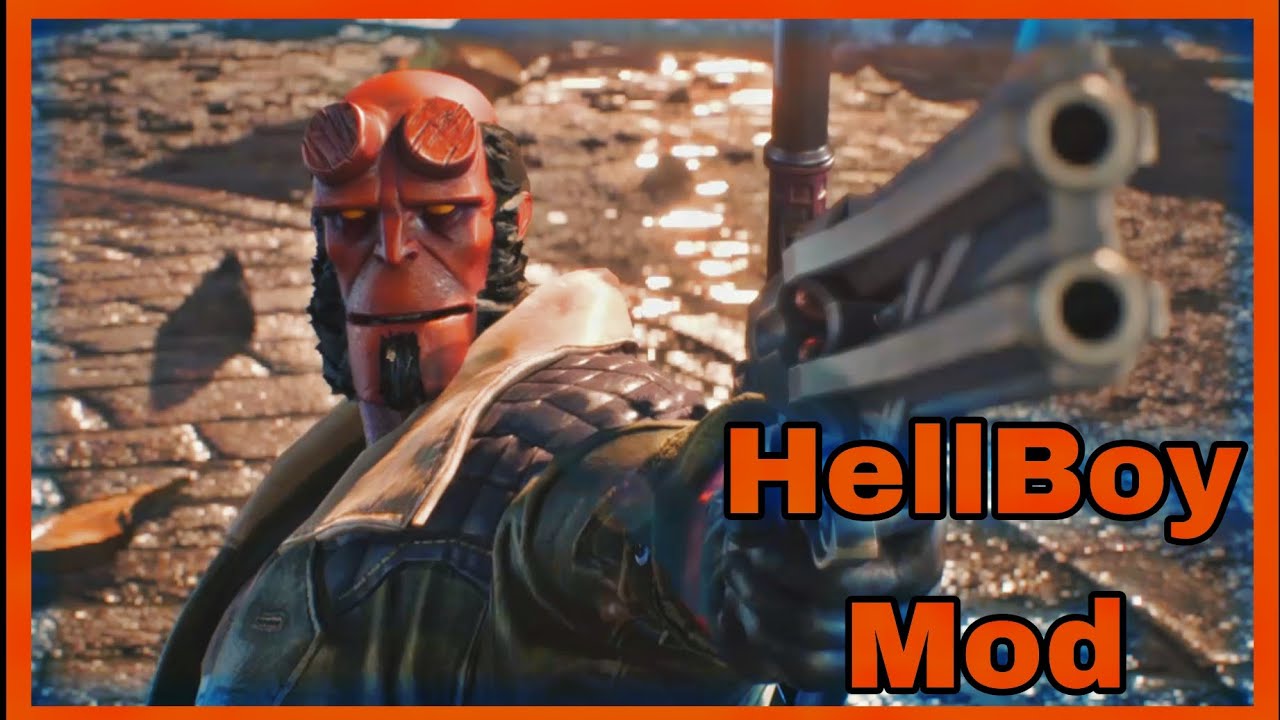 HellBoy Devil may cry 5 mod - YouTube