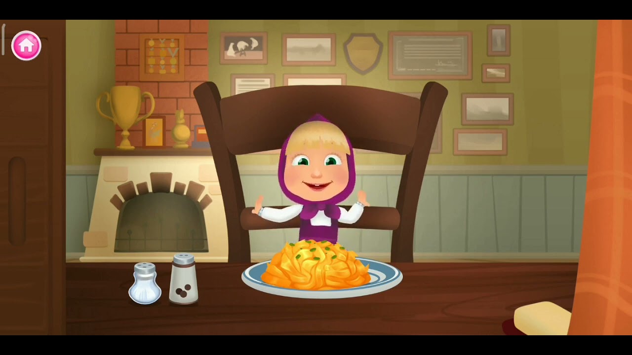 Masha And The Bear 🍓🍰 | Bear Cooks for Masha |Cooking Game - YouTube
