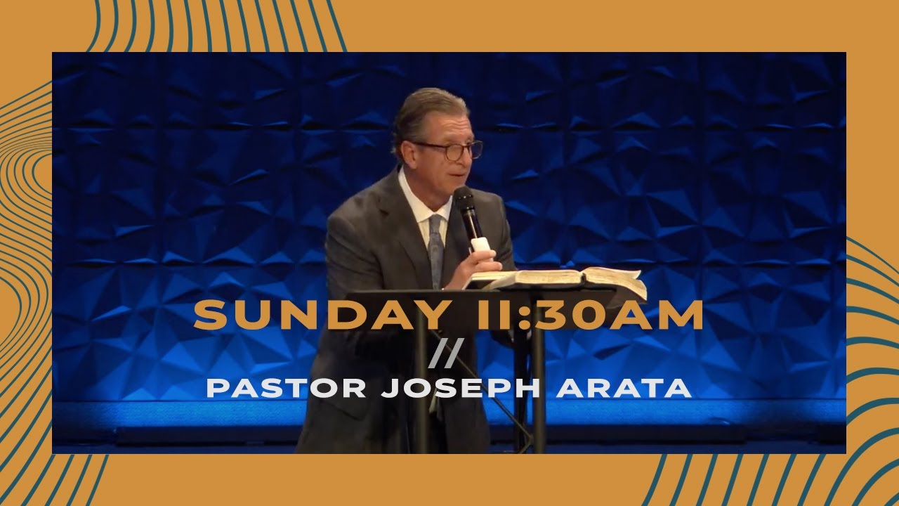 11.13.2022 | SUN 11:30 AM | Pastor Joseph Arata - YouTube