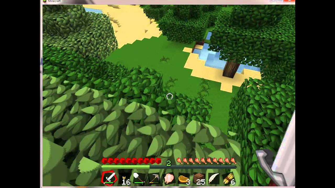 Lets Play Minecraft Togehter!Part #002 Die Hecke vorm Haus!! - YouTube