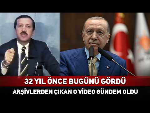 32 Yıl Önce Bugünü Gördü! Erdoğan'ın Arşivlerden Çıkan Video Görüntüleri Gündem OIdu #haber