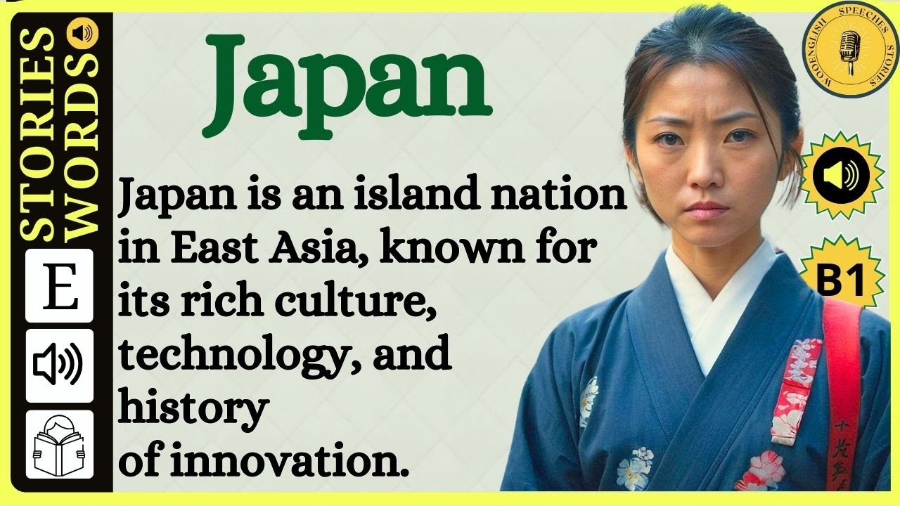 Japan The Land || Learn English Through Story ||Graded Reader |English ...
