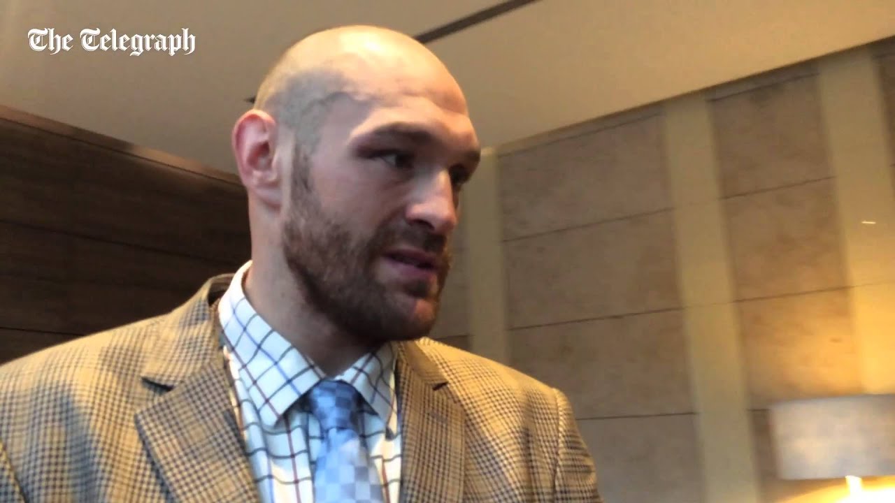 Telegraph exclusive interview with Tyson Fury - YouTube