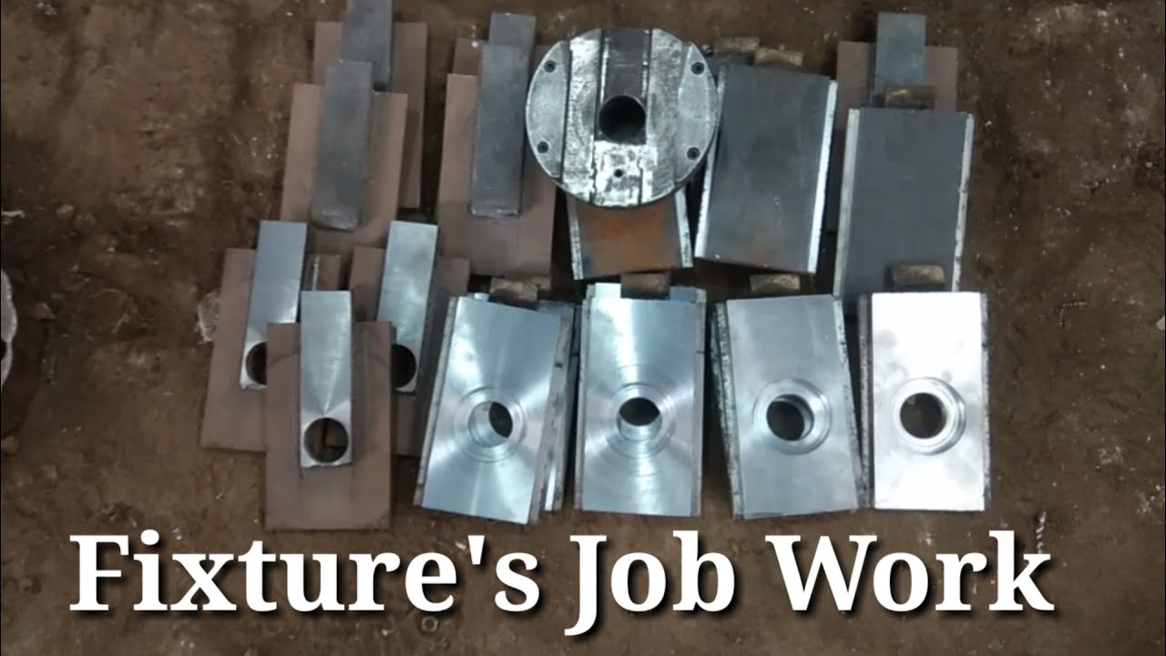 Fixture's Job Work on the Lathe Machine - YouTube