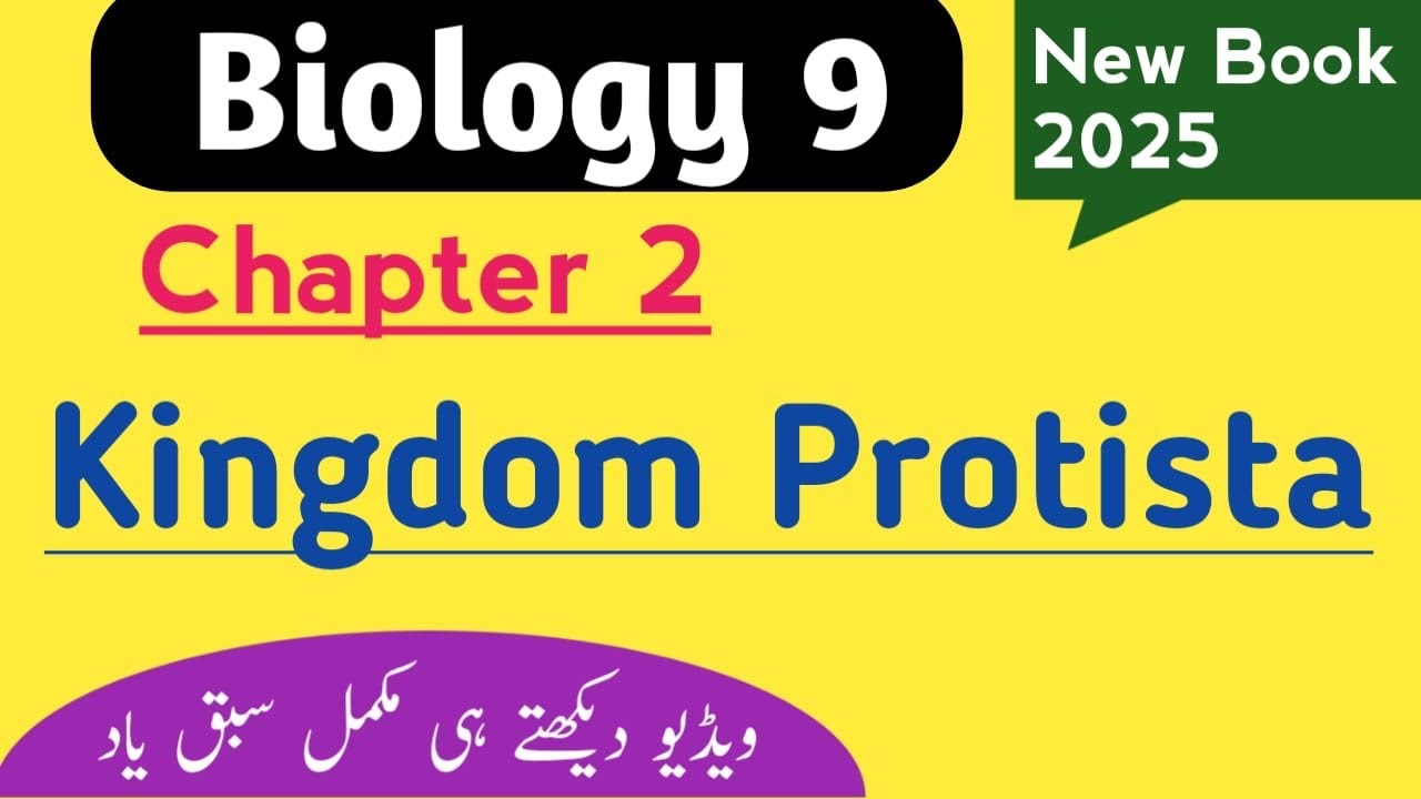 Kingdom Protista ||Class 9 Biology Chapter 2 New Book 2025 - YouTube