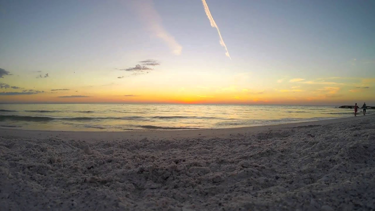 Sunset / Sonnenuntergang Anna Maria Island, Florida, USA - YouTube