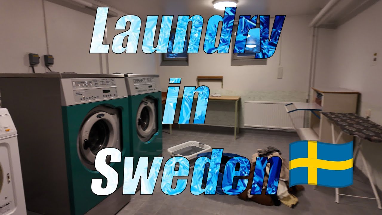 Vlogg Laundry in Sweden - YouTube