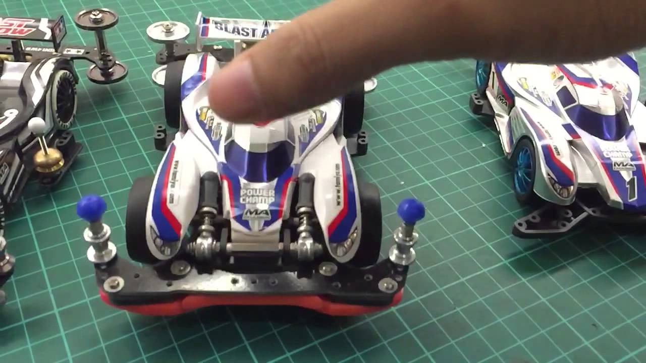 TAMIYA MA Chassis 避震車彈跳測試 - YouTube