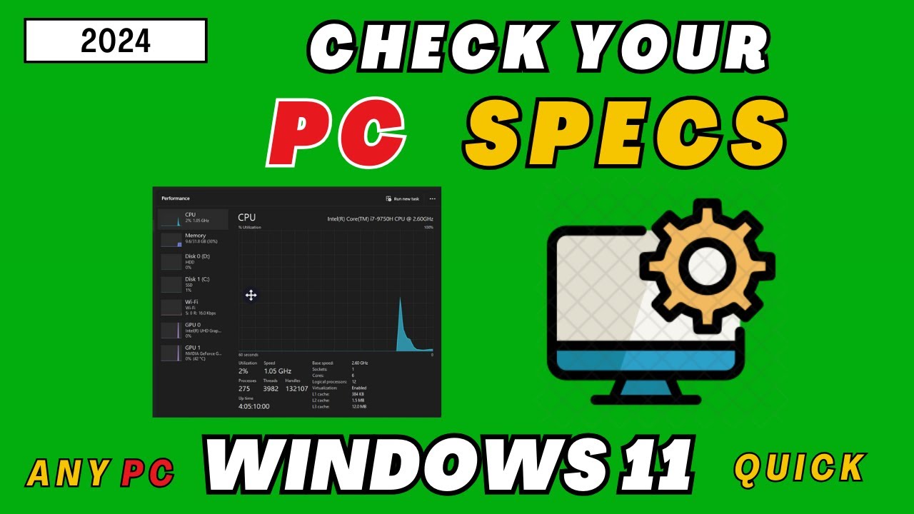 How to Check PC Specs | Easy Way on Any PC! - YouTube
