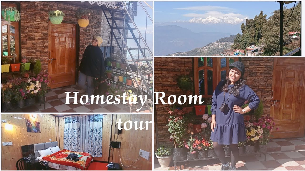 Homestay Room Tour ।। White peak homestay ।। Budget stay at Darjeeling ...