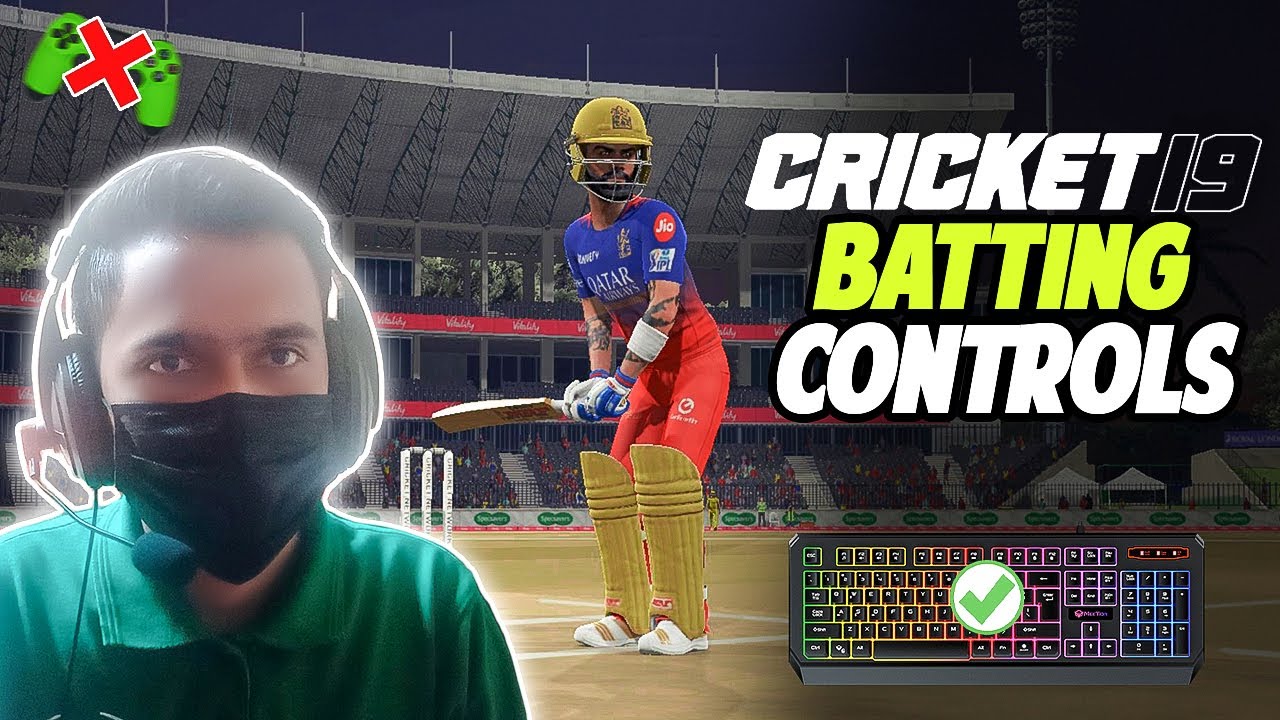 Cricket 19 Batting Controls Pro Tips with Keyboard Splitter #cricket ...