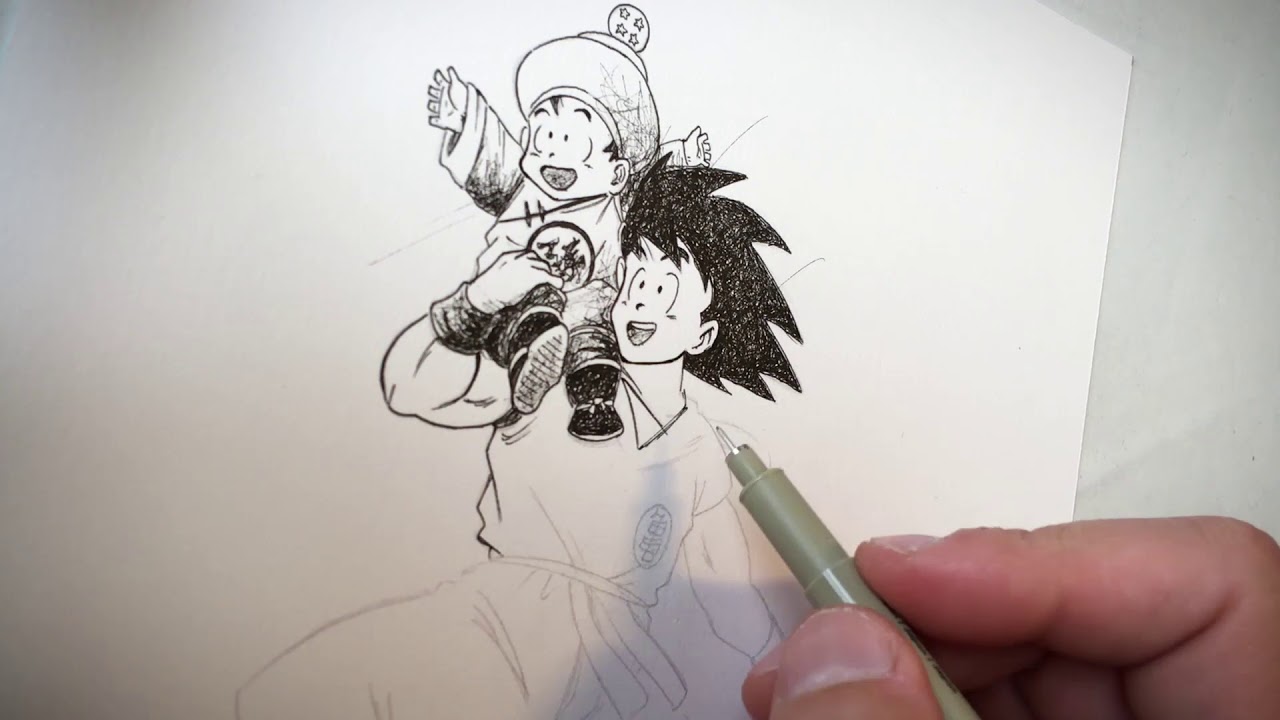 Dragon Ball Z Doodle - YouTube