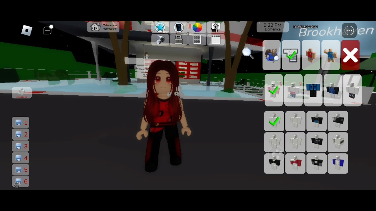 come creare Red di descendants 4 su brookhaven roblox - YouTube