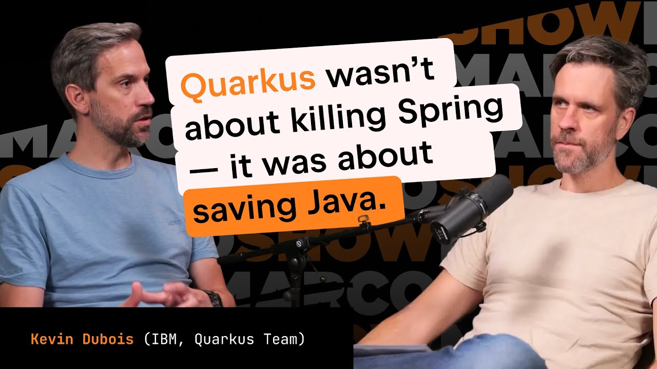 Growing Quarkus in a Spring Boot World – Kevin Dubois (IBM) | The Marco ...