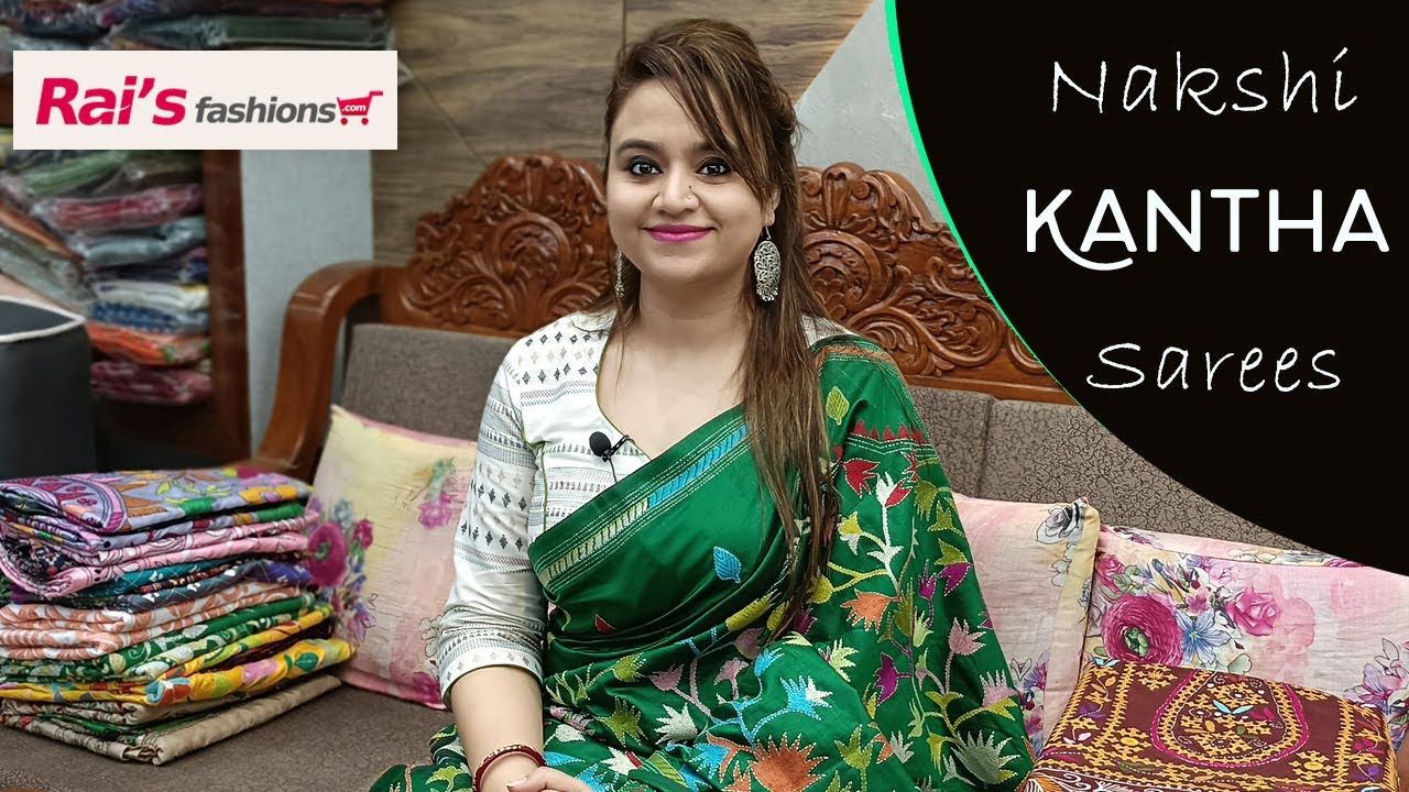 Nakshi Kantha Sarees Collection (02nd June) - 02UJB - YouTube