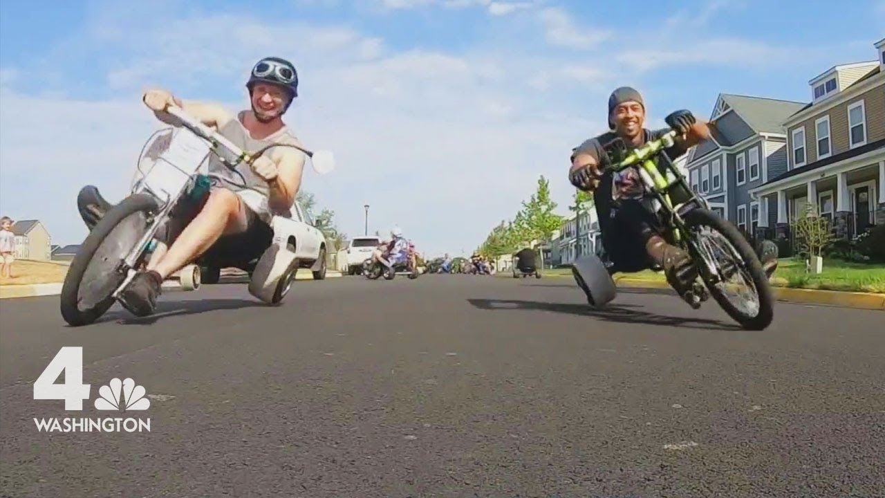 Drifter Dads Club brings adult big wheels to Virginia streets in style ...