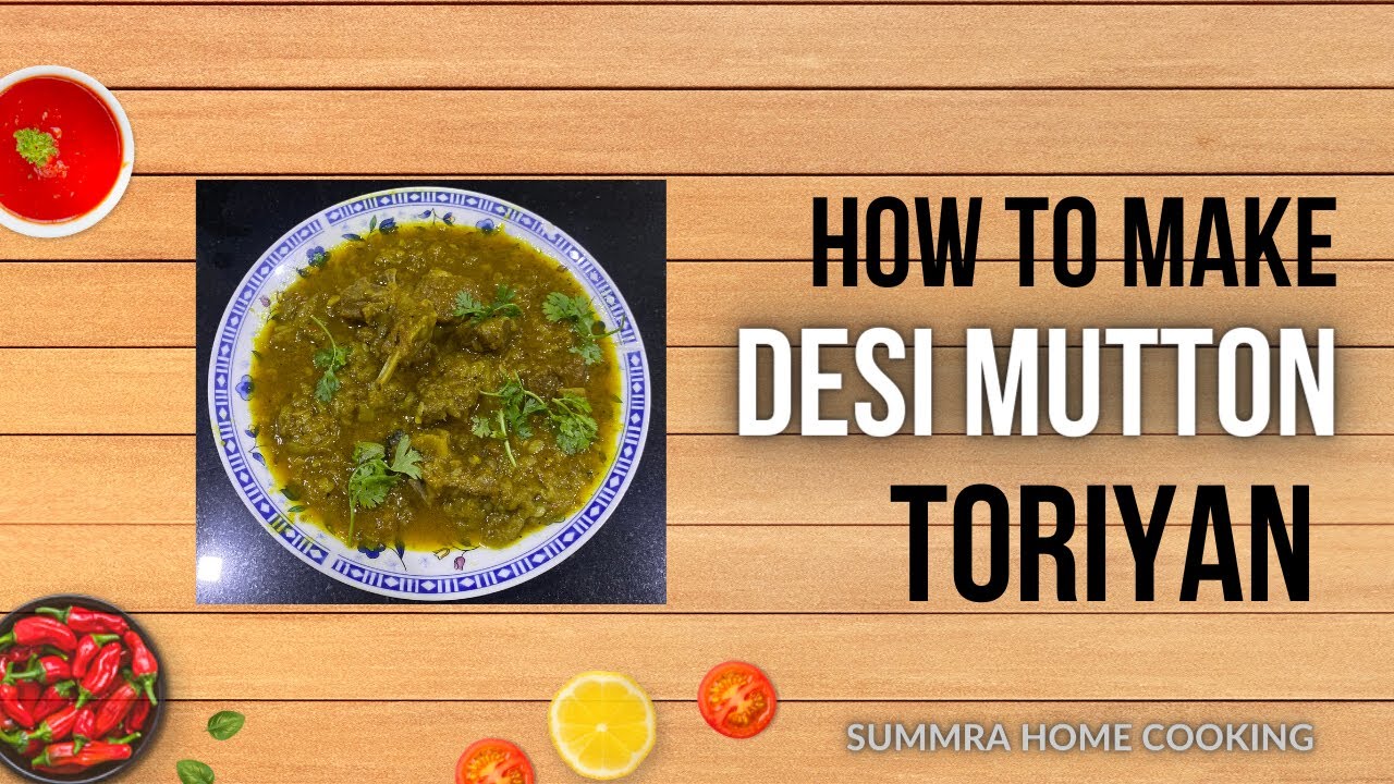 Mutton toriyan | desi mutton toriyan | tasty| - YouTube