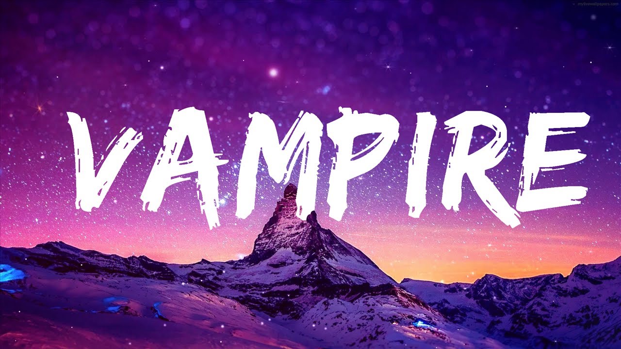 Olivia Rodrigo - vampire (sped up) [Lyrics] | Vibes Music - YouTube